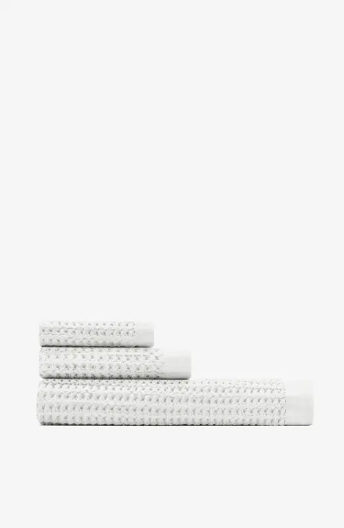 ONSEN Waffle Bath Sheet Set - White