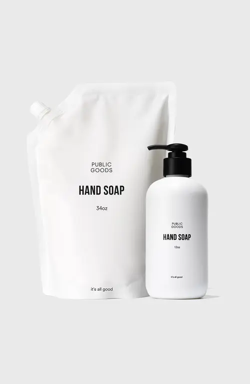 PUBLIC GOODS Hand Soap Set