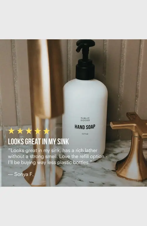 PUBLIC GOODS Hand Soap Set