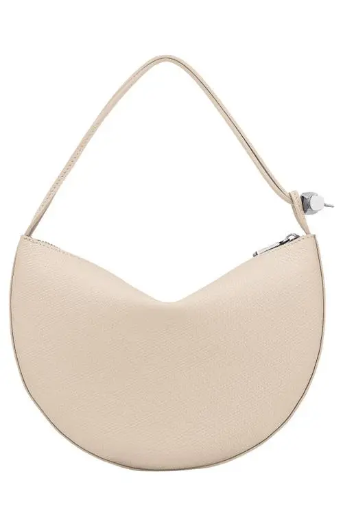 Longchamp Le Roseau Leather Wristlet Clutch
