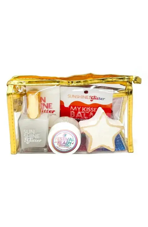 SUNSHINE & GLITTER Seeing Stars Bath Set