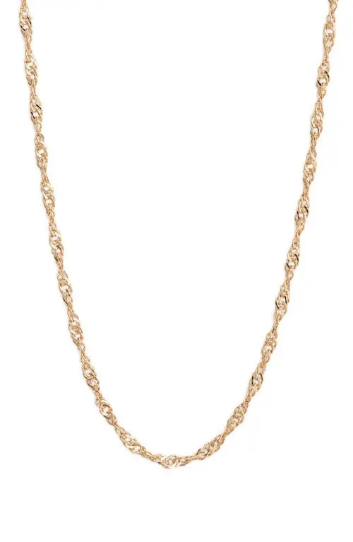 SET & STONES Lorenzo Chain Necklace - Gold