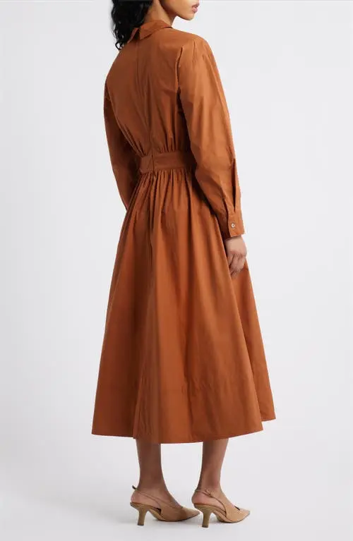 FREEMARKET Long Sleeve Shirt Dress