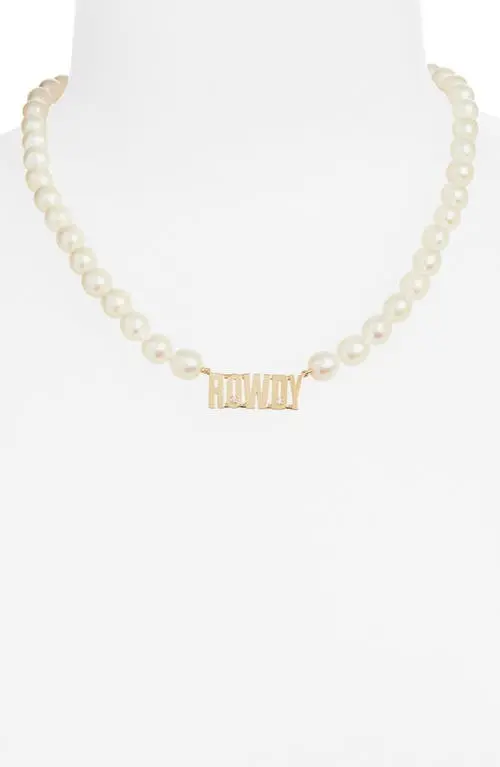 Established Rowdy Pearl Necklace