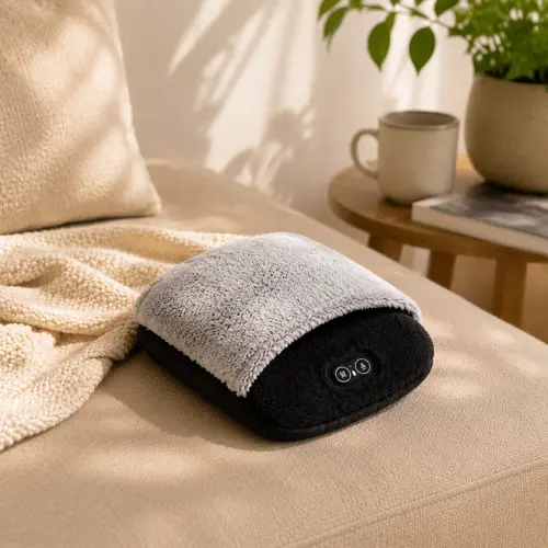 PURSONIC Heated Foot Warmer & Massager - Grey