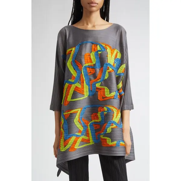 Issey Miyake Pleated Tunic
