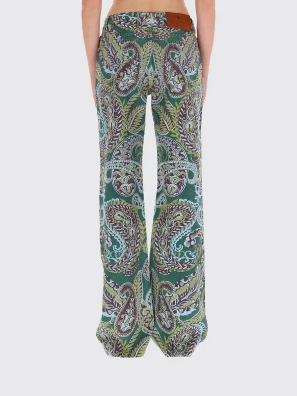 Etro Printed Flare Jeans