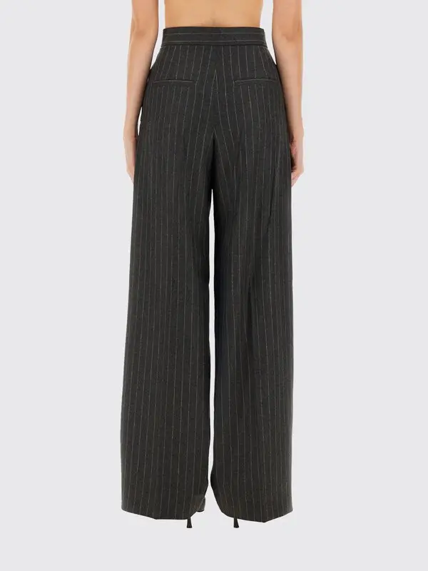 Sportmax Pinstriped Wide-leg Trousers