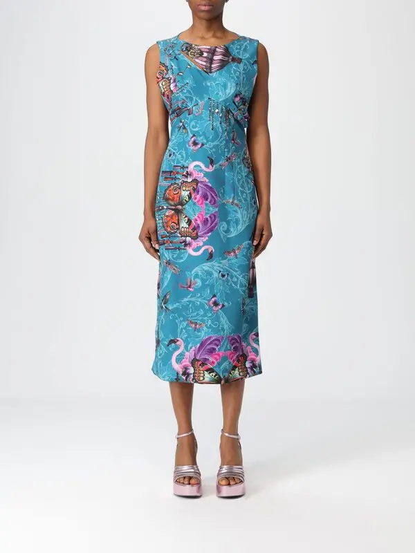 Versace Printed Dress