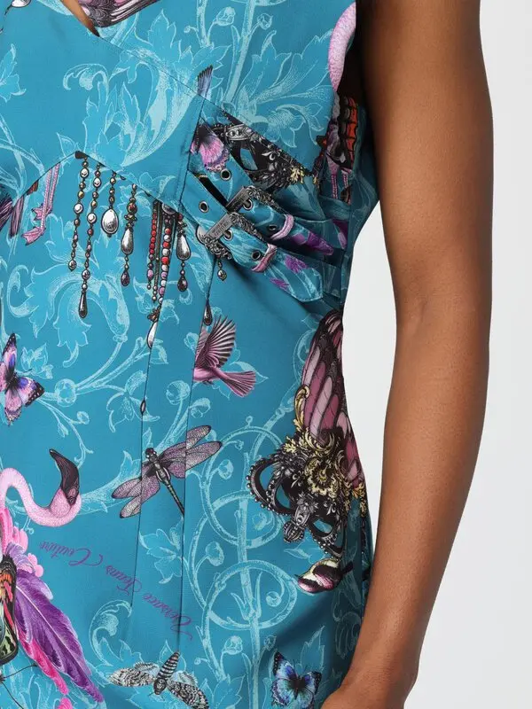 Versace Printed Dress