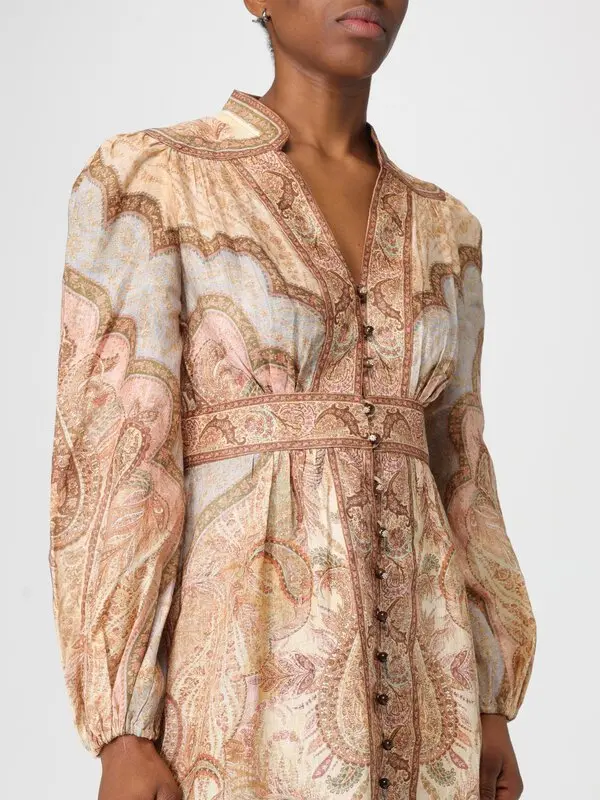 Zimmermann Dress" Printed Maxi Dress - Multicolor
