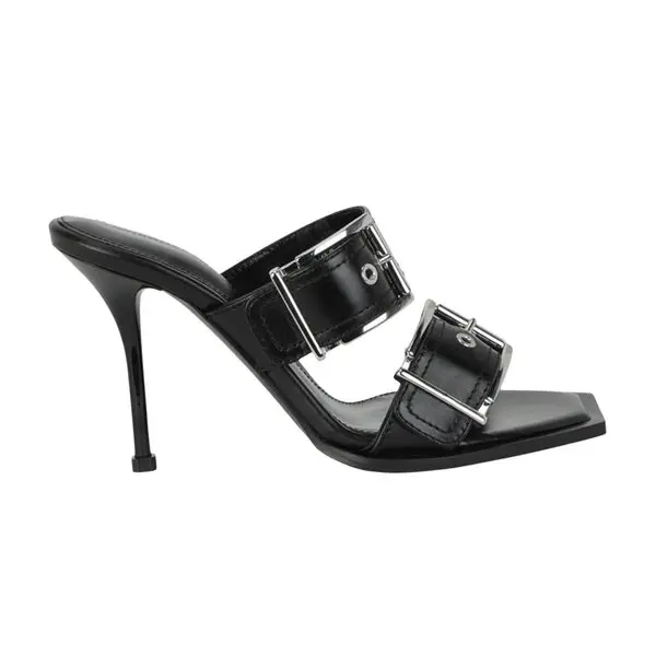 Alexander McQueen Double Buckle Mule