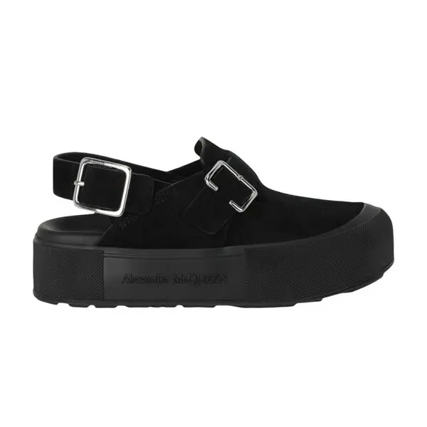 Alexander McQueen Micmac Clog - Black