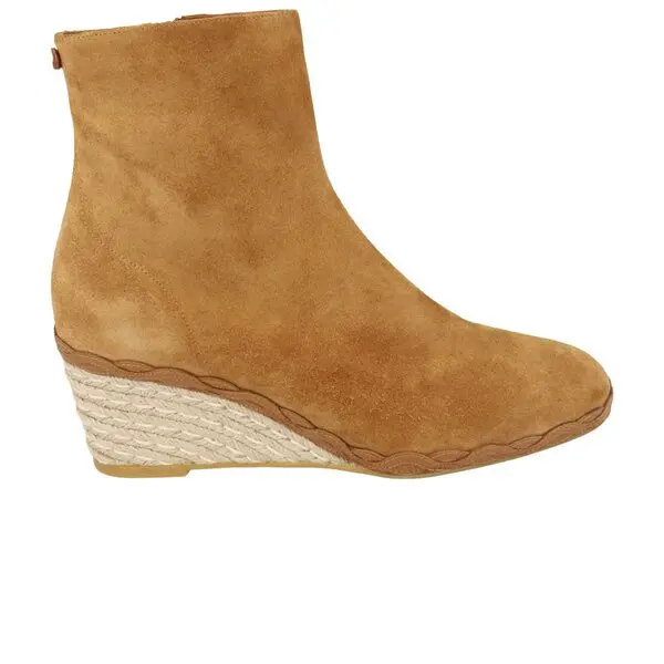 FERRAGAMO Suede Ankle Booties