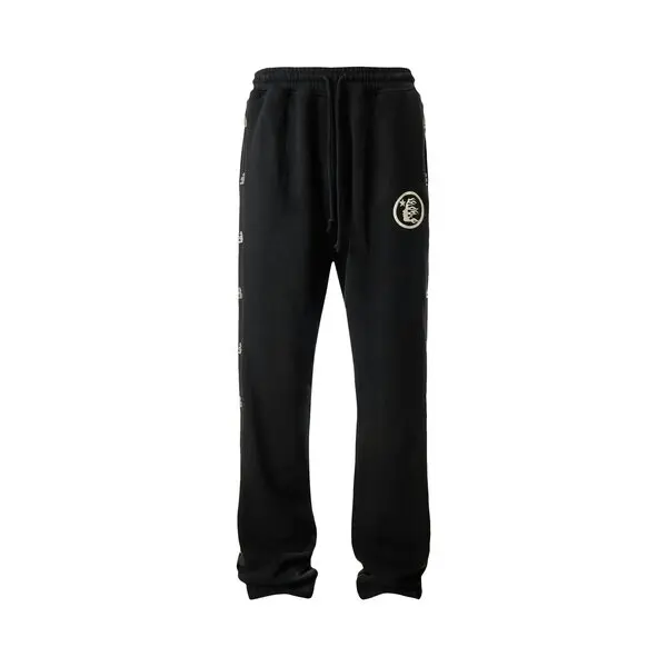 HELLSTAR Mirror Face Sweatpants - Black