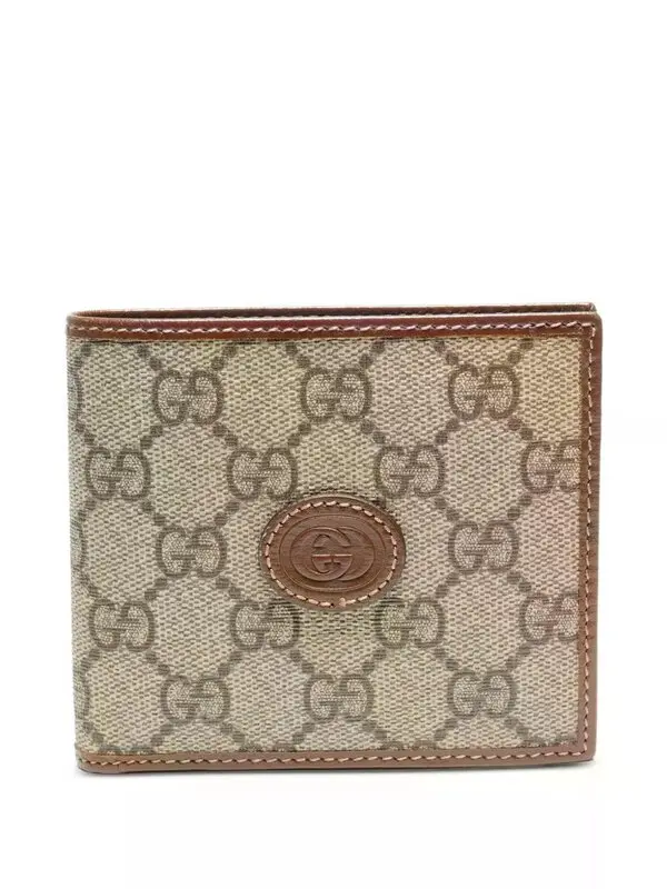 Gucci 2016-2025s Gg Supreme Bi-fold Wallet - Neutrals