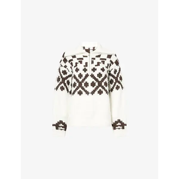 4TH & RECKLESS Fair Isle Knitted Jumper