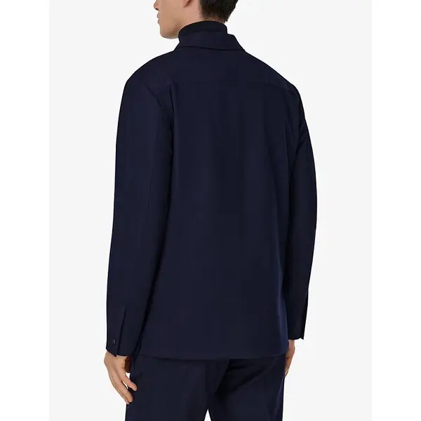 Boggi Milano Single-breasted Wool Jacket