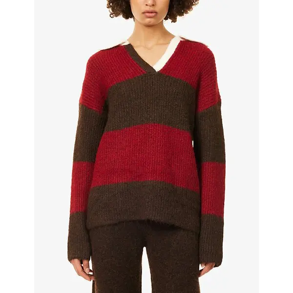 4TH & RECKLESS Ruby Polo Knitted Jumper
