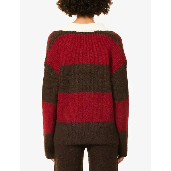 4TH & RECKLESS Ruby Polo Knitted Jumper