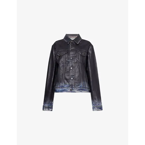 Acne Studios Coated Classic Denim Jacket