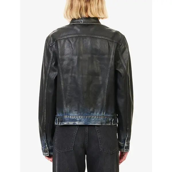 Acne Studios Coated Classic Denim Jacket