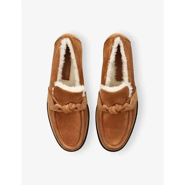 Bottega Veneta Astaire Shearling Loafers
