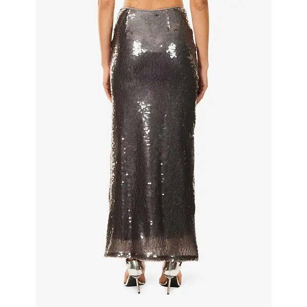 4TH & RECKLESS Sequin Maxi Skirt