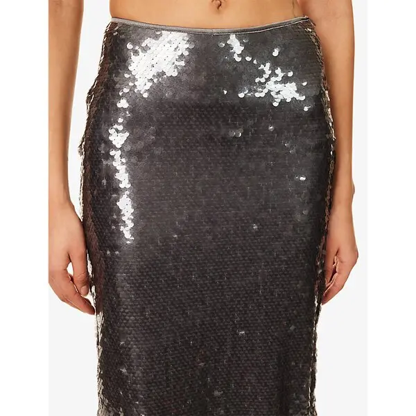 4TH & RECKLESS Sequin Maxi Skirt