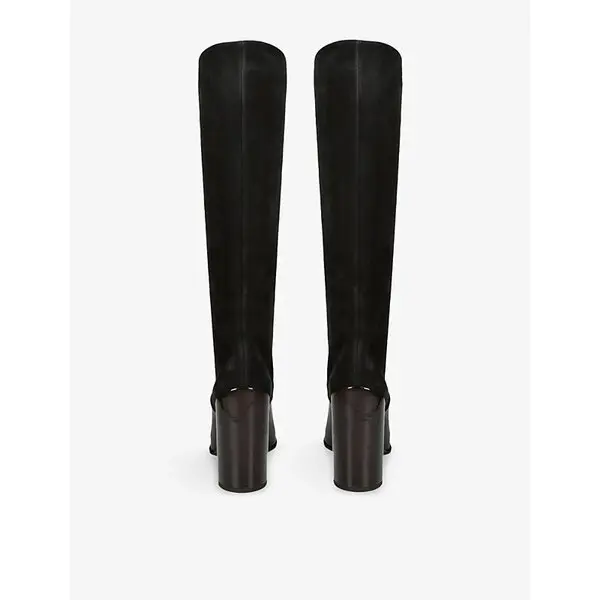 Alaïa Square Knee-high 90 Leather Boots