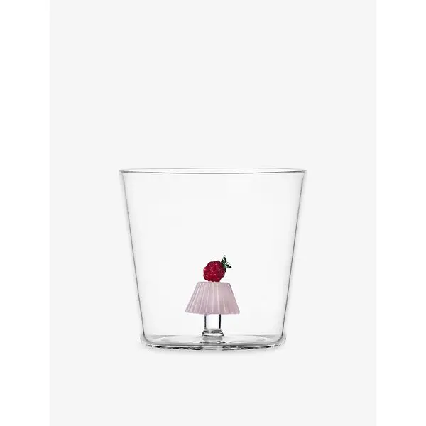 ICHENDORF MILANO Patisserie Raspberry Borosilicate-glass Tumbler - Multicolor