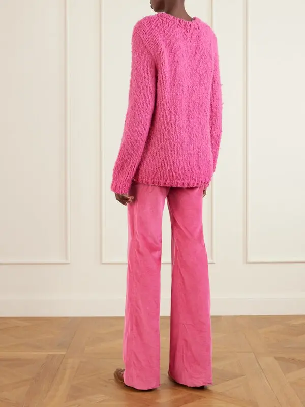 Gabriela Hearst Lawrence Cashmere Sweater - Pink
