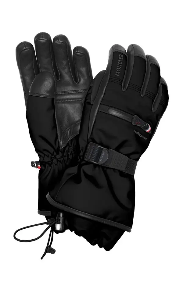 Moncler Ski Gloves - Black