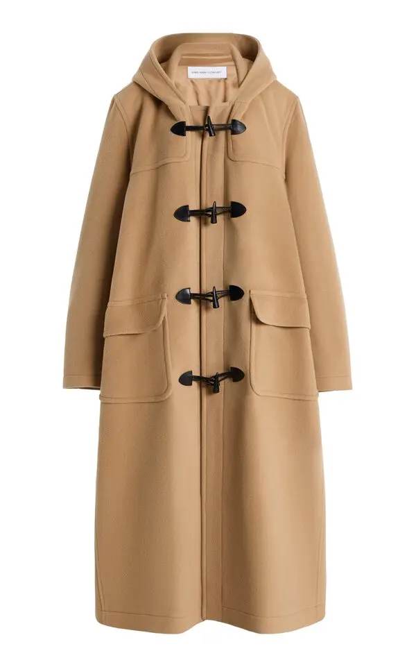 Marie Adam-Leenaerdt Multifunctional Wool Duffle Coat