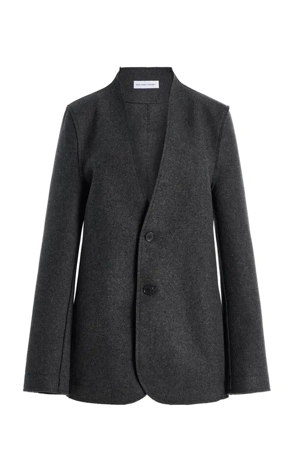 Marie Adam-Leenaerdt Base Classic Wool Blazer