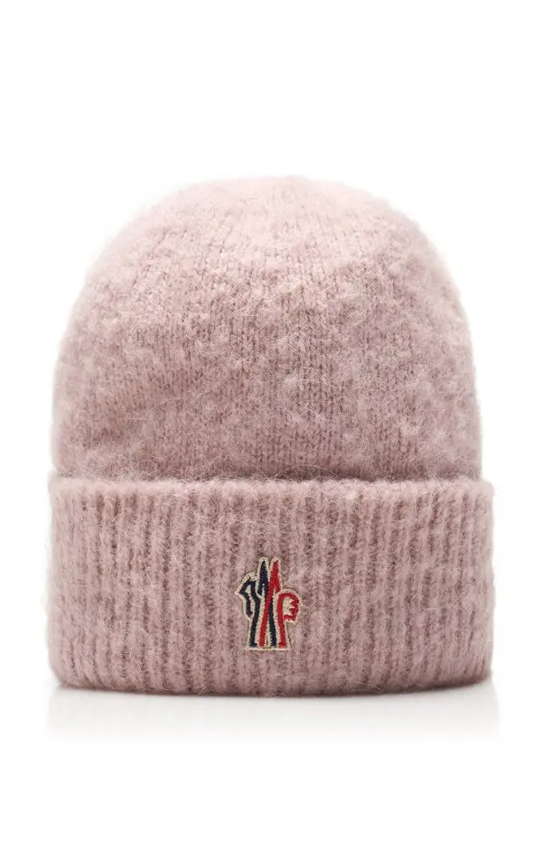 Moncler Wool Beanie - Pink