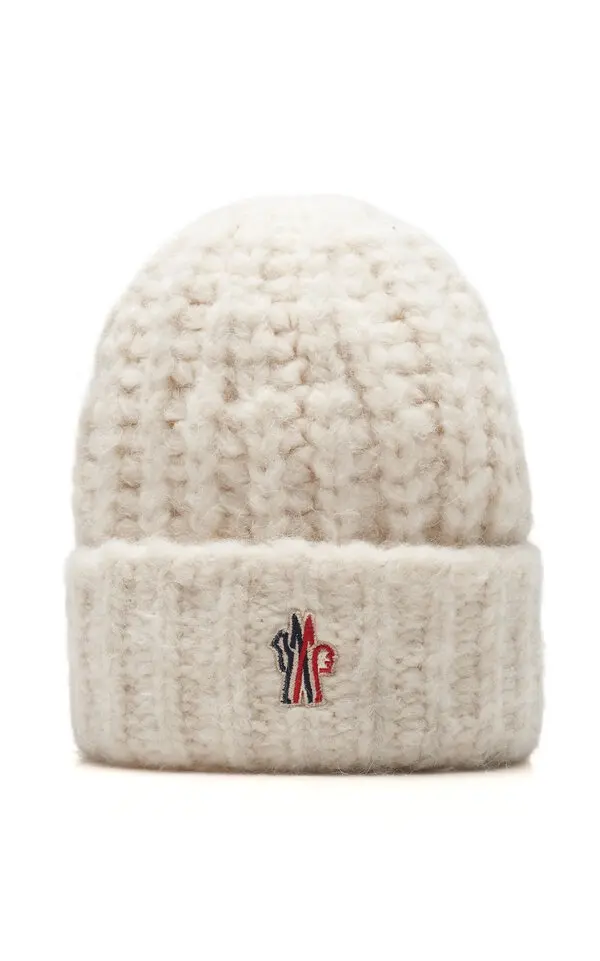 Moncler Wool Beanie - White