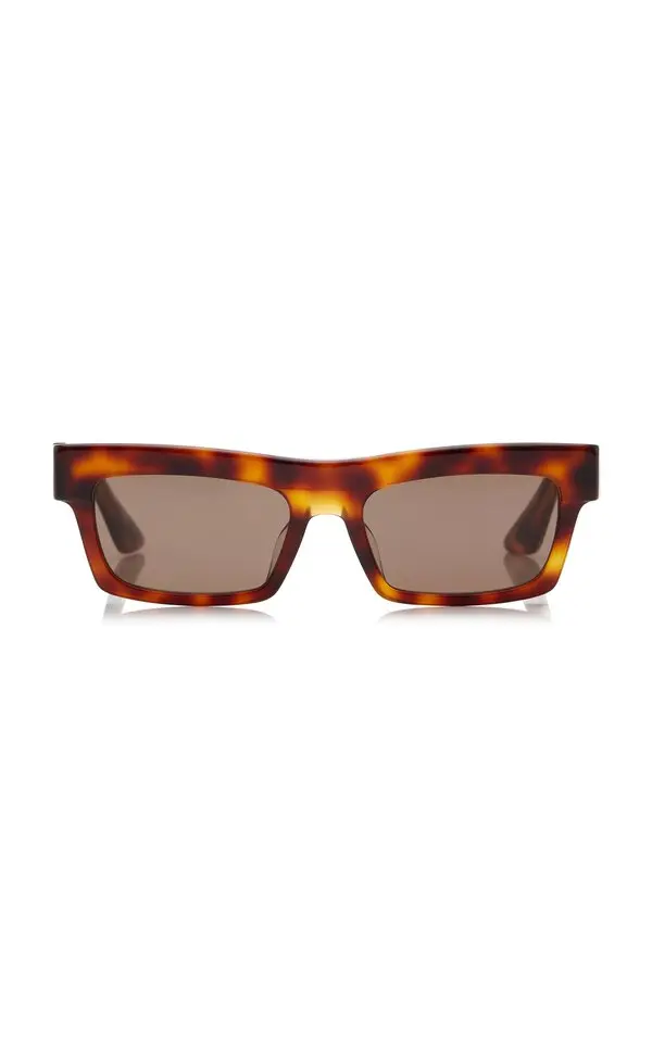 Khaite X Oliver Peoples 1985c Square-frame Sunglasses - Brown