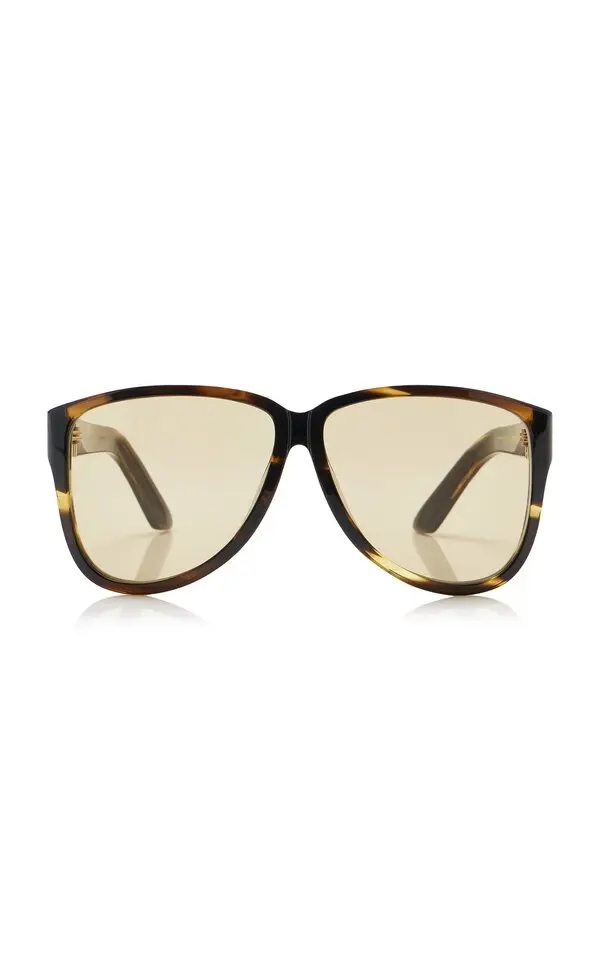 Miu Miu D-frame Tortoiseshell Sunglasses - Brown