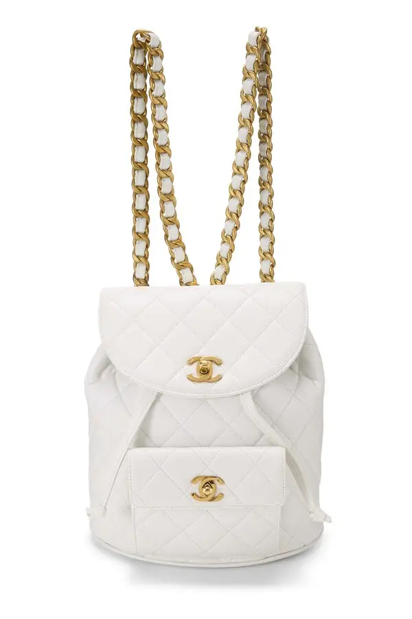 Chanel Quilted Lambskin Classic Backpack