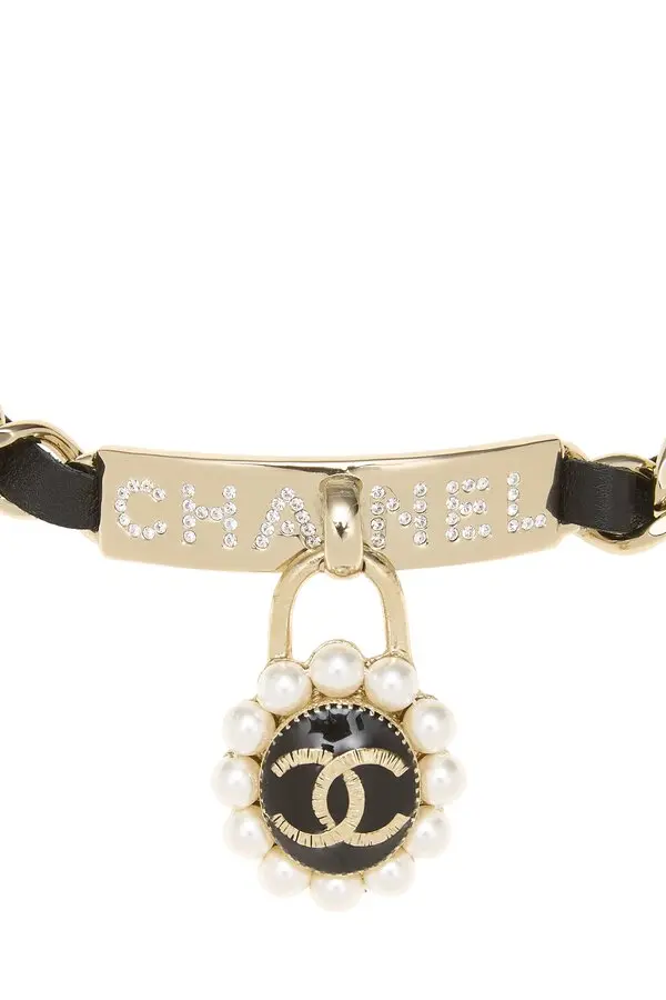 Chanel Cc Flower Choker