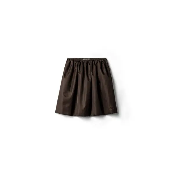 Miu Miu Technical Gazar Skirt