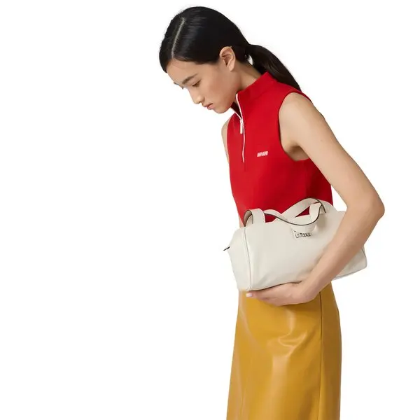 Miu Miu Wool Half-zipper Sleeveless Sweater