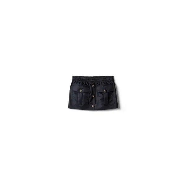 Miu Miu Technical Gazar Miniskirt