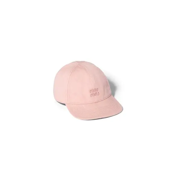 Miu Miu Baseball Cap - Powder Pink