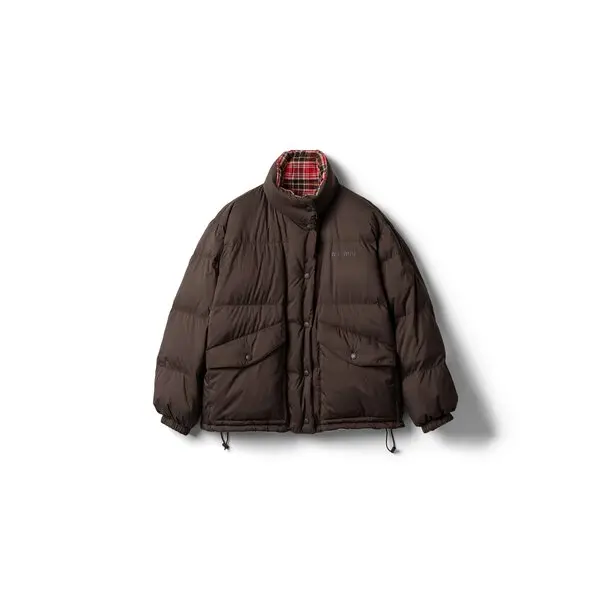 Miu Miu Technical Pongé Reversible Down Jacket