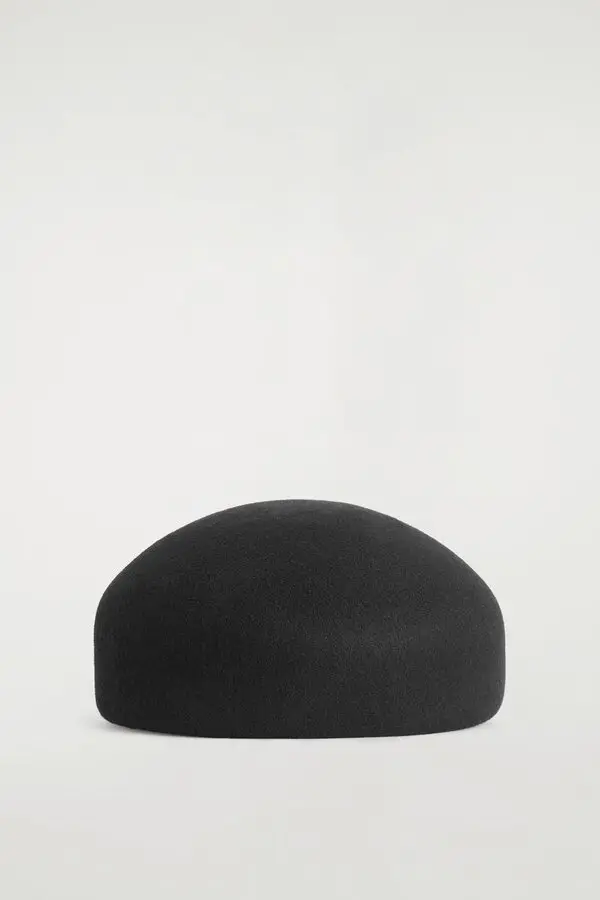 Cos Sculpted Wool Beret