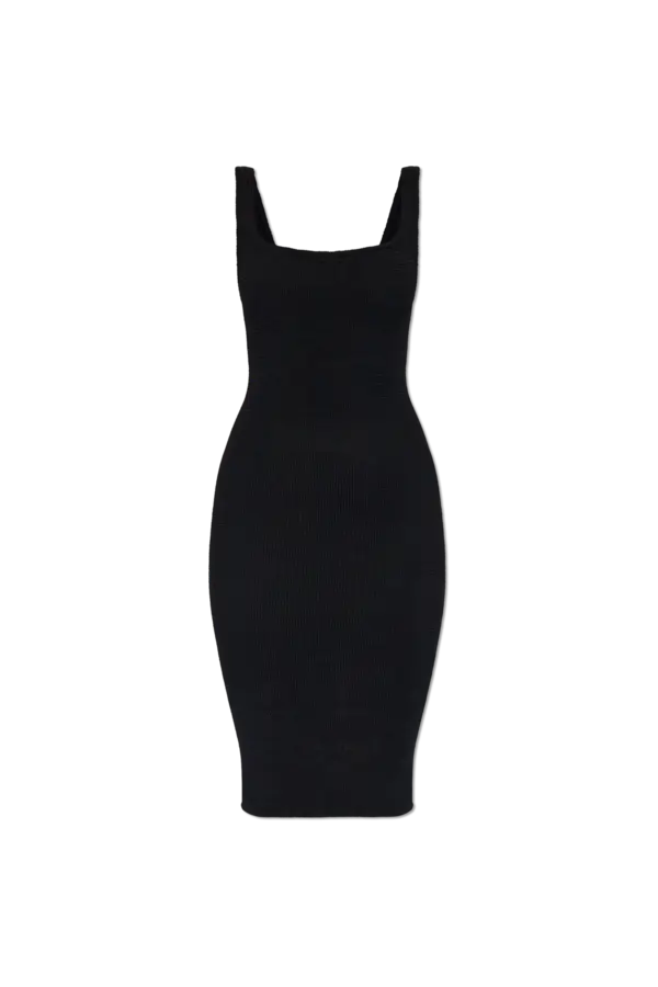 Hunza G Strappy Knee-length Dress - Black