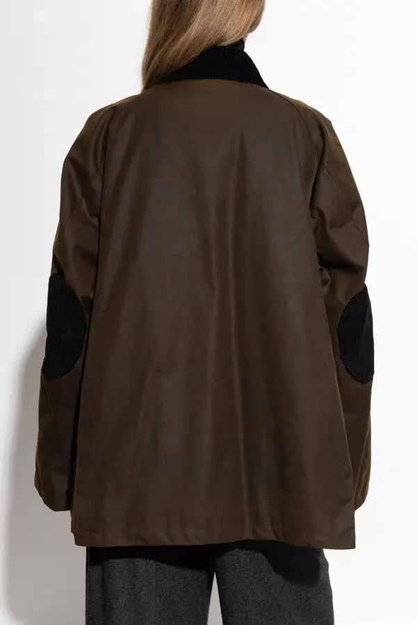 TOTEME Insulated Jacket With Corduroy Collar