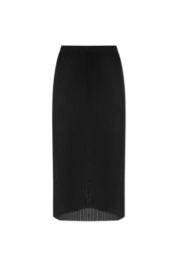 MAISON MARGIELA Transparent Skirt - Black